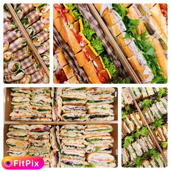 Packaged Individually – Mixed Deluxe Sandwiches – Setteposta